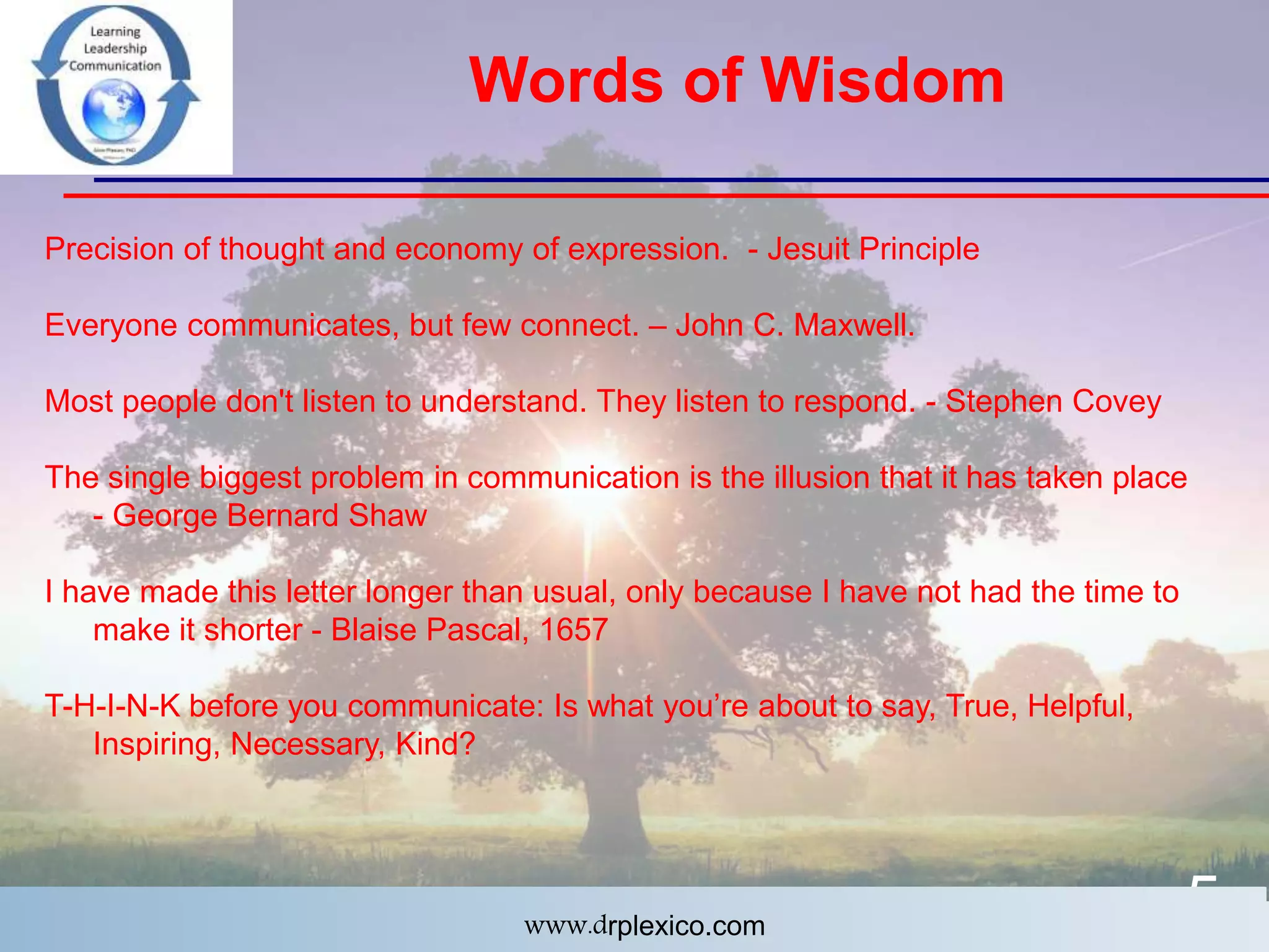 Communicating with Purpose | PPTX