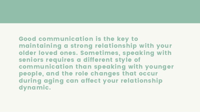 Helpful Tips To Improve Communication With Elders | PDF