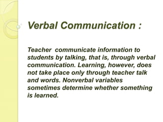 Communicating with student and parents | PPTX