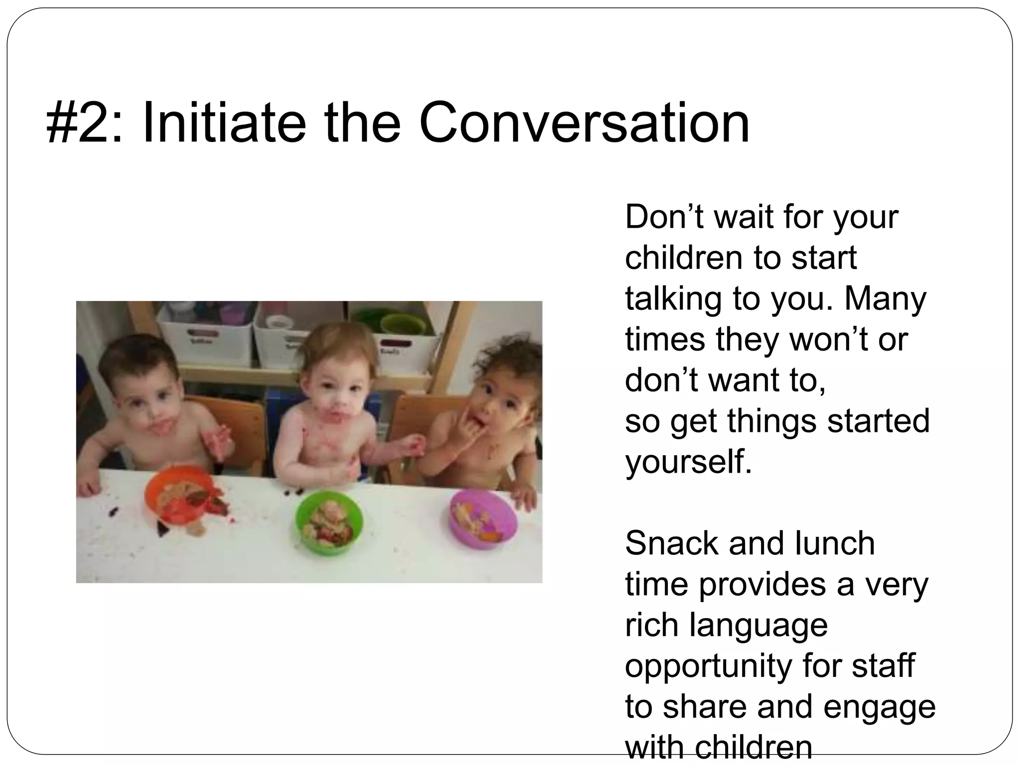 Effective communication in Early Years | PPTX