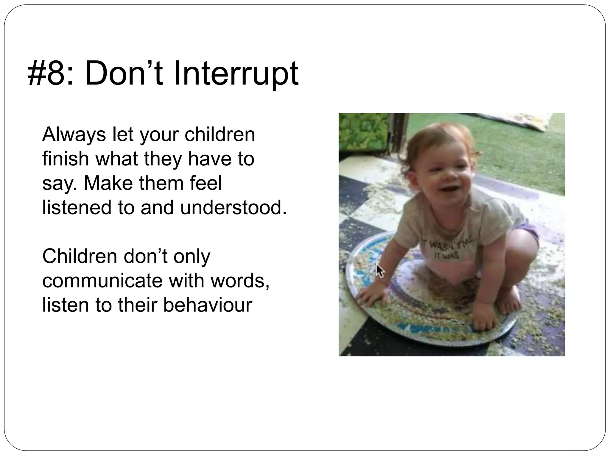 Effective communication in Early Years | PPTX