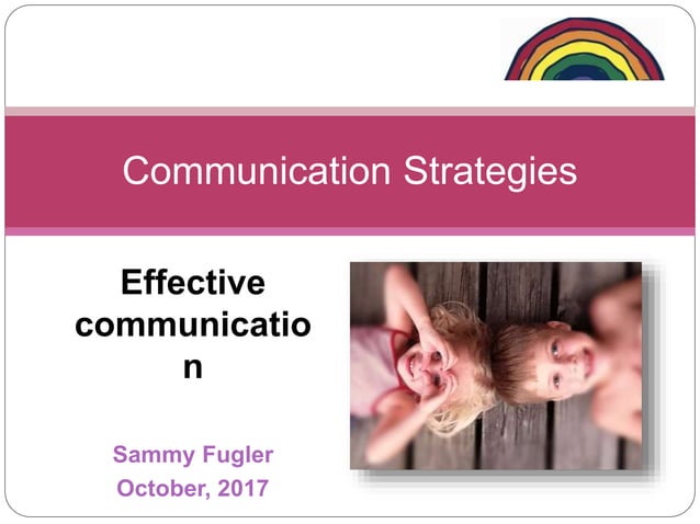 Effective communication in Early Years | PPTX | Parenting Babies and ...