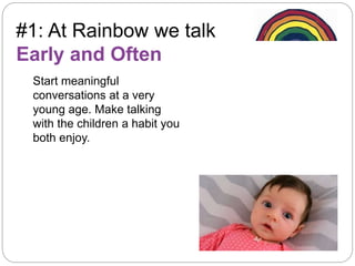 Effective communication in Early Years | PPTX