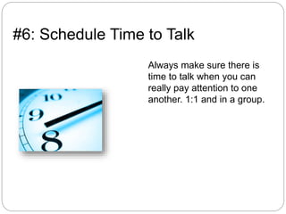 Effective communication in Early Years | PPTX