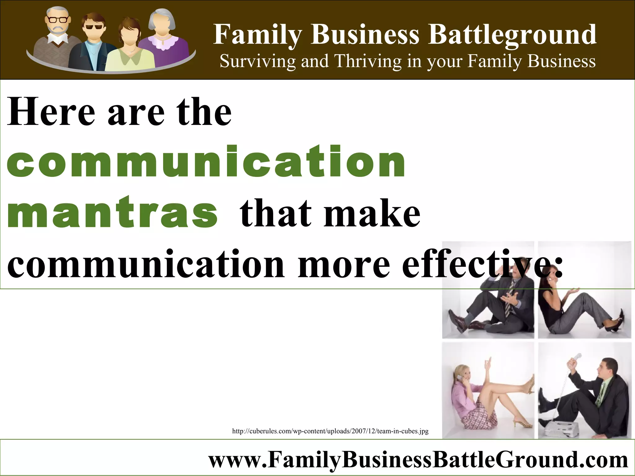 Effective Communication Mantra | PPT