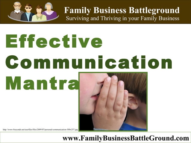 Effective Communication Mantra | PPT