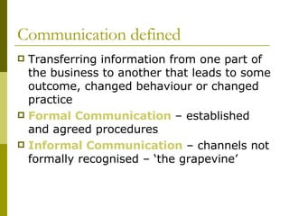 Communication | PPT | Free Download