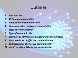 Communication | PPTX