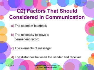 Communication | PPTX