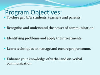 Workshop: Communication Skills | PPTX