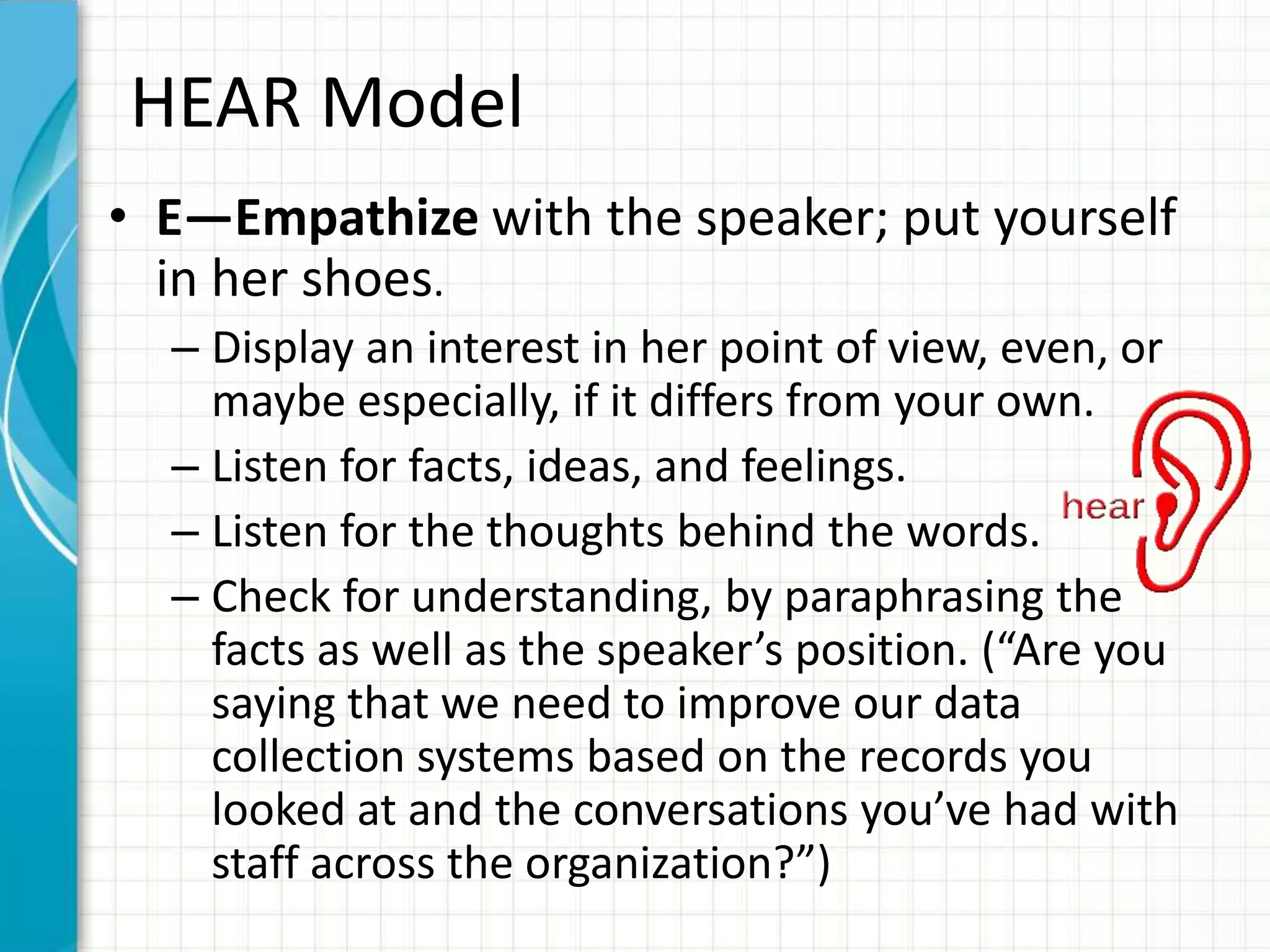 Communication: Listening | PPTX