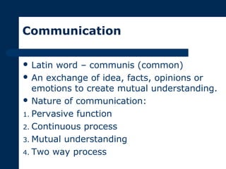 Communication | PPT