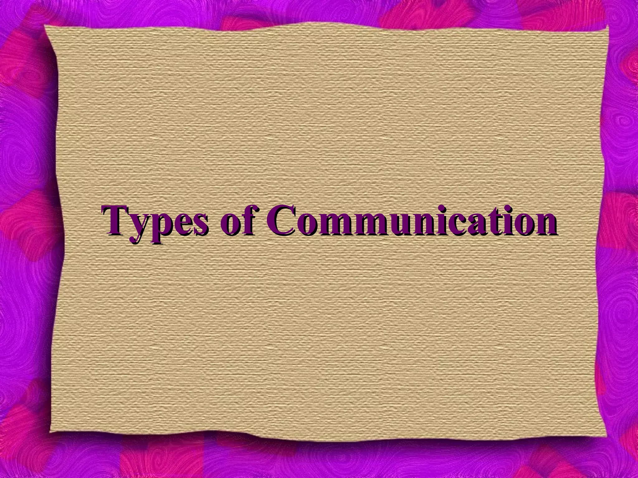 Communication | PPT