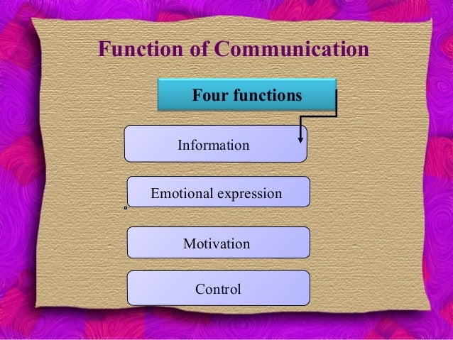 Communication