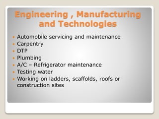 Work based education and training | PPTX