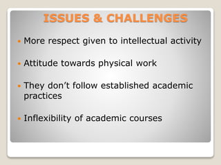 Work based education and training | PPTX