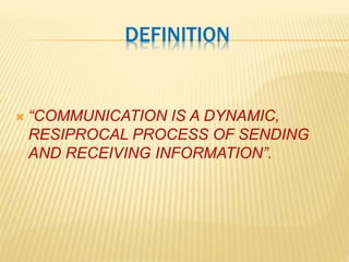 Communication | PPT