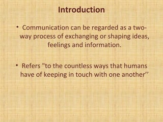 Communication | PPT