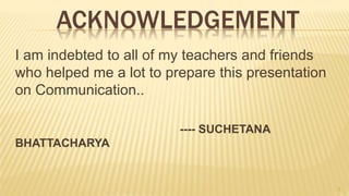 Communication | PPTX