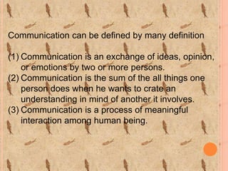 Communication | PPT