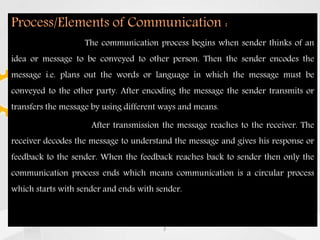 Communication | PPTX