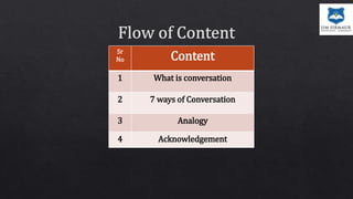 Ted Talk, Malavika Varadan | PPTX