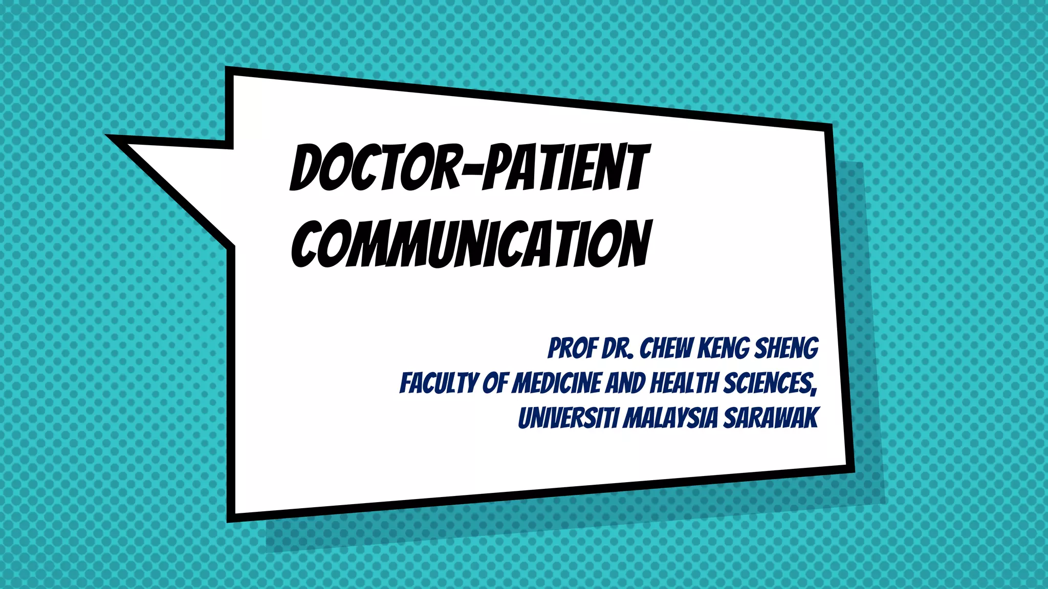 Doctor-Patient Communication Essentials | PPT