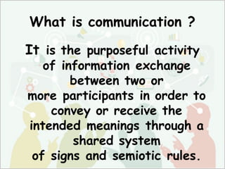 Communication | PPT