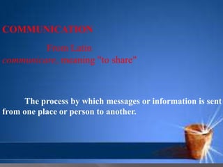 Communication | PPTX