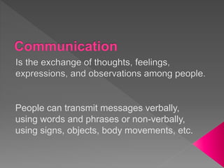 Communication | PPTX