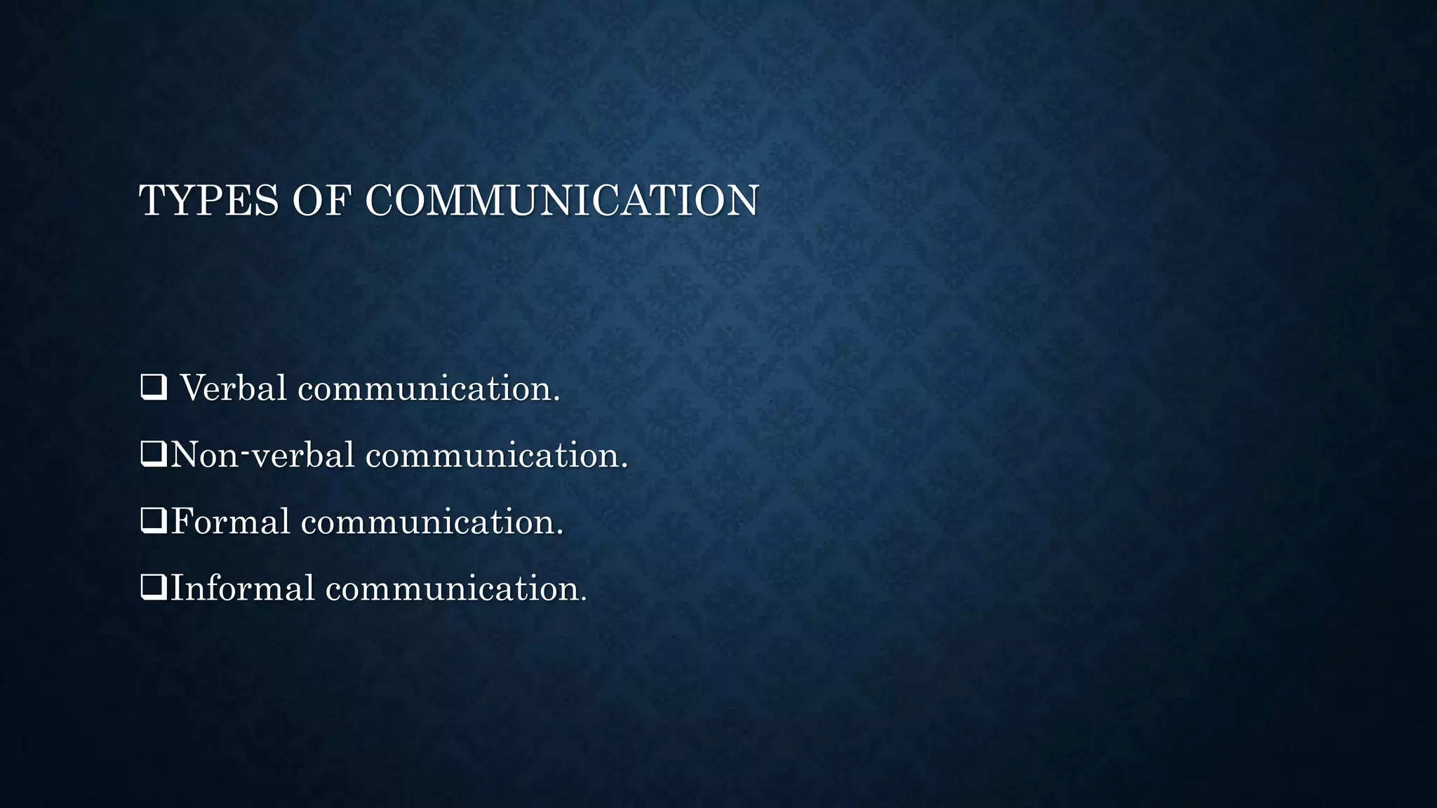 Communication | PPTX