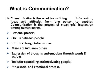 Communication | PPTX