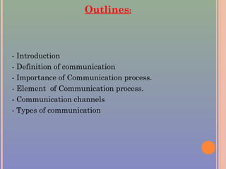 Communication | PPT