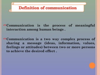 Communication | PPT