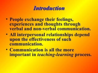 Communication and Instruction | PPT