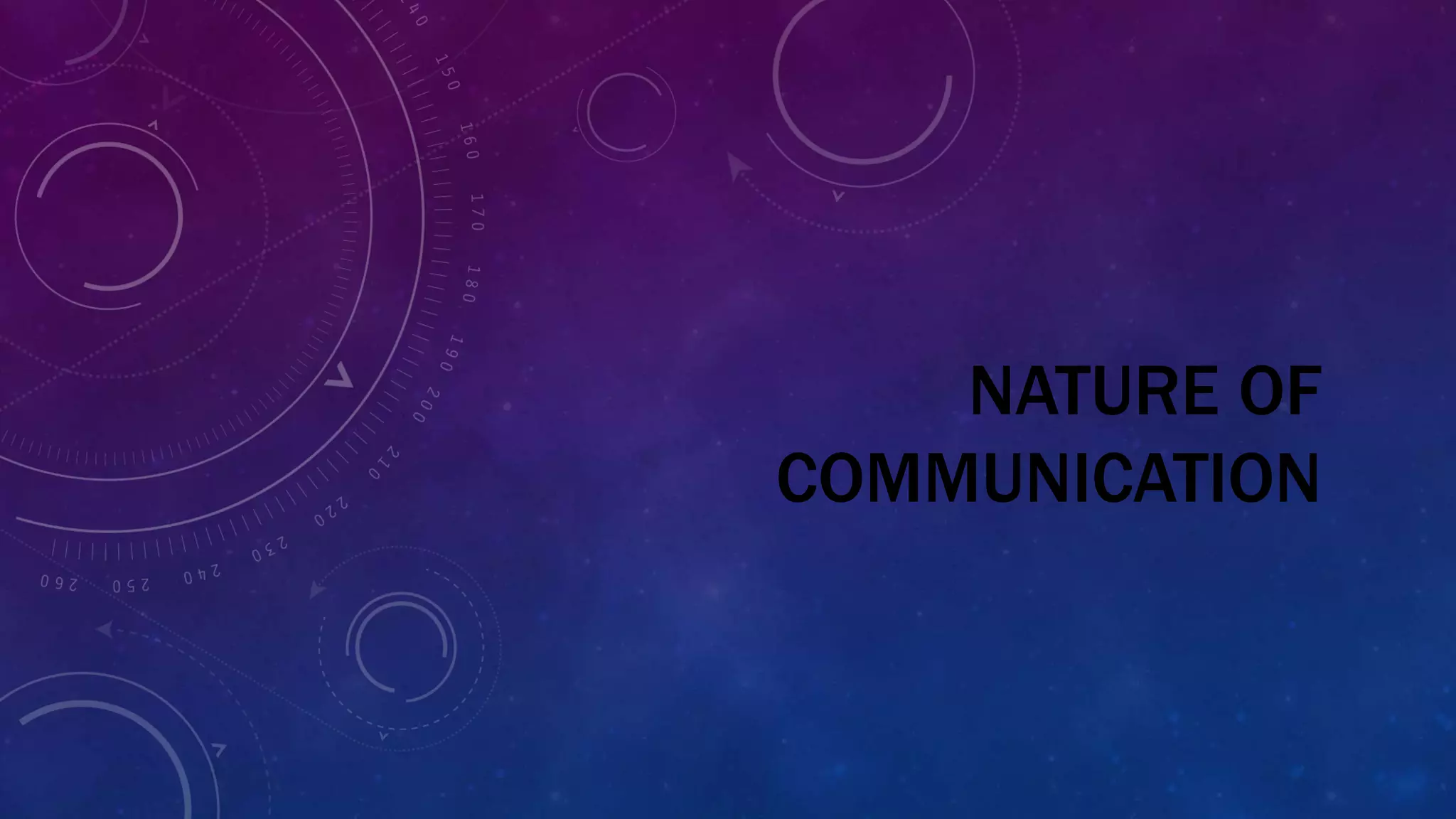 Nature and Elements Of Communication | PPTX