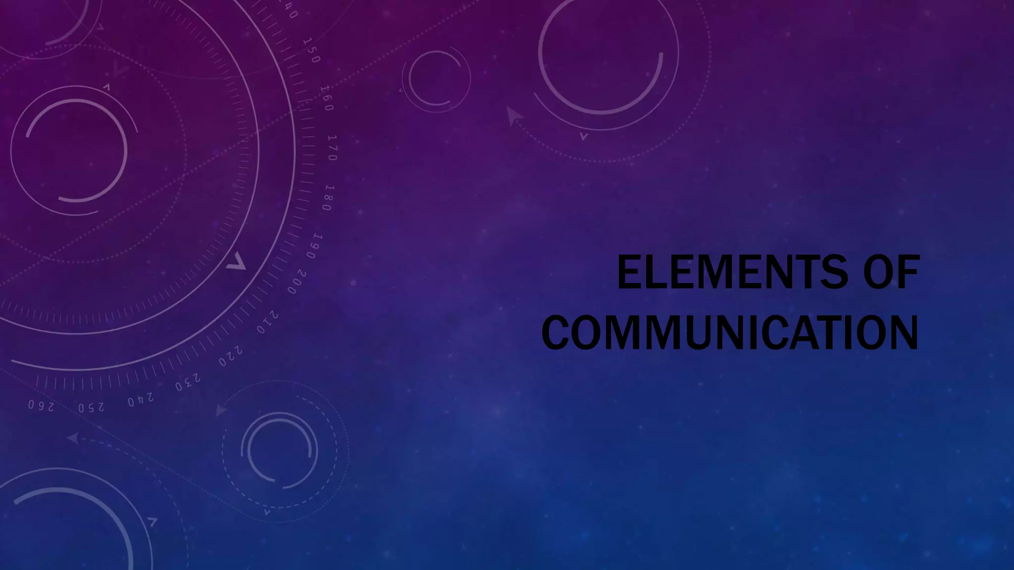 Nature and Elements Of Communication | PPTX
