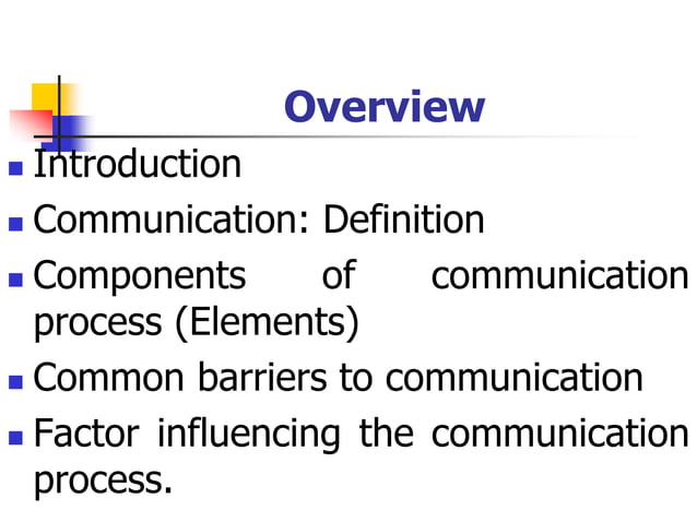 Communication Process | PPT