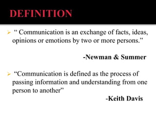 Review of Communication | PPTX