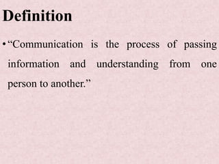 Communication | PPT