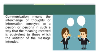 Communication | PPTX