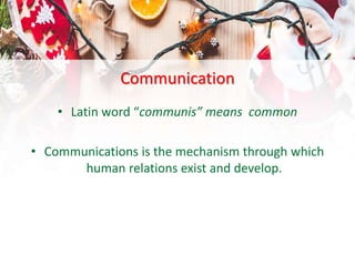 Communication | PPT