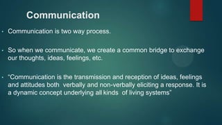 Communication | PPTX