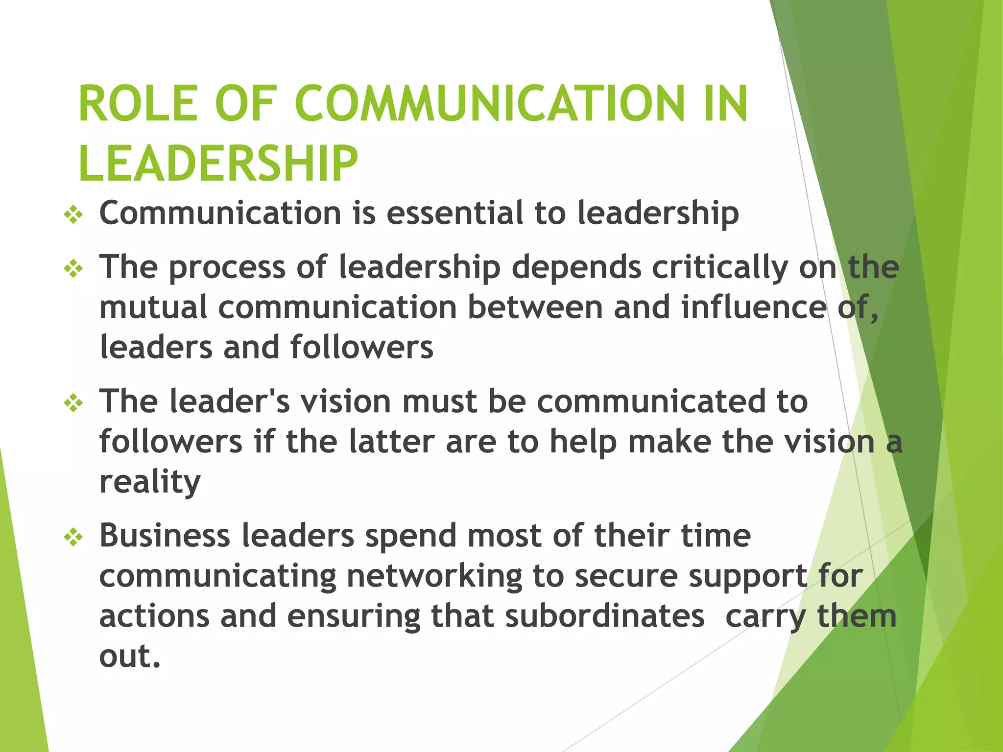 Communication in Management | PPTX