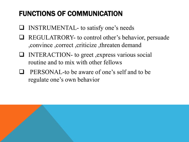 COMMUNICATION- Introduction, definition, elements, types & function | PPT