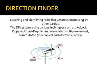 Communication and direction finding princeple | PPTX