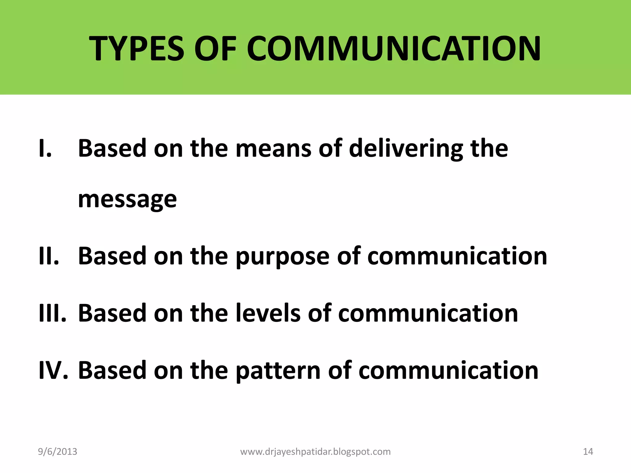 Communication process | PDF