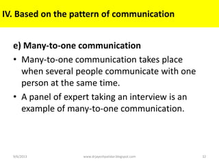 One To Many Communication