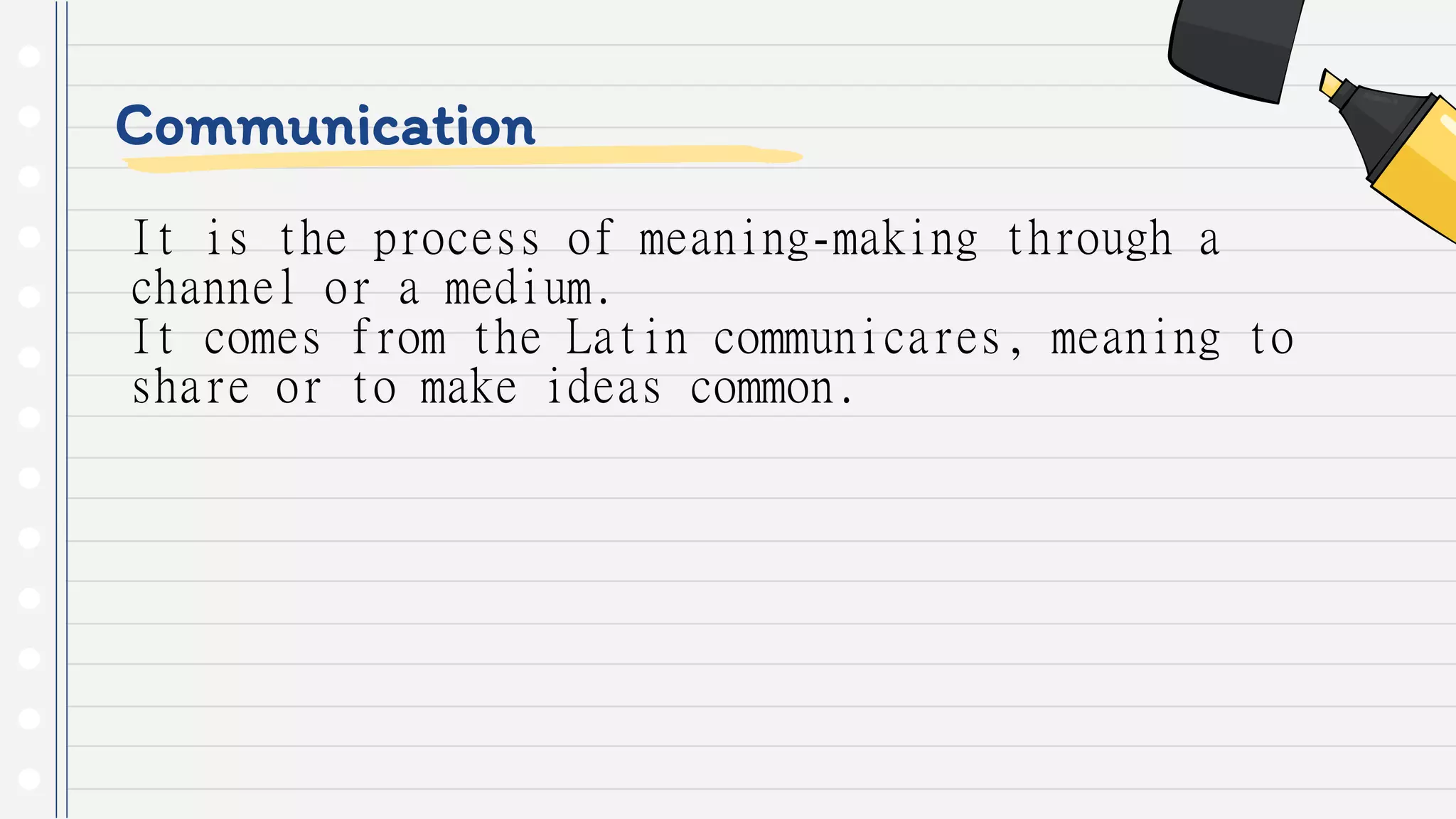 Communication | PPT
