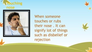 body language: | PPTX